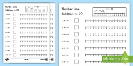 Number Line Challenge Activity (teacher made)
