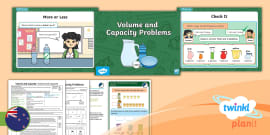 Level 1 Volume & Capacity:Compare the Volume of 2 Containers