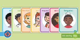 Les cartes des émotions - imprimables - Twinkl CA - Twinkl