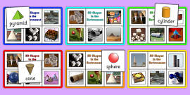 Everyday 3D Shapes PowerPoint (teacher made)