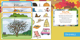 Seasons Matching Game - Seasons Activity (teacher made)