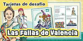 Hojas de colorear: Las Fallas