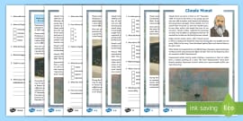 KS1 Monet Art Activity - Art and Craft (teacher made)