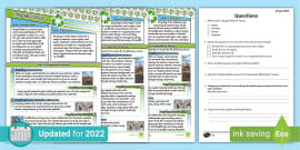 Rivers of the World Reading Comprehension Activity - Twinkl