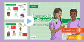 FREE! - First ESL Lesson For Young Learners - ESL Beginners Lesson 1