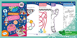 Space Activity Booklet | Twinkl Puzzled (teacher made)