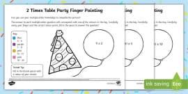 Rainbow Finger Painting Art Activity (teacher made) - Twinkl