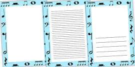 Books Page Borders - writing, literacy, border, book, frames