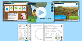 Sieve of Eratosthenes Worksheet / Worksheet (teacher made)