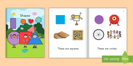 3D Shape Sorting Activity - geometry, math, shapes, 3D, cut, sort