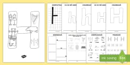 Consolidarea literei C - Broșură cu activități - Twinkl