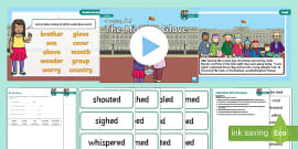 Adding -ing and -ed to CVC and CCVC Words Lesson Plan - Level 6 Week 18 ...