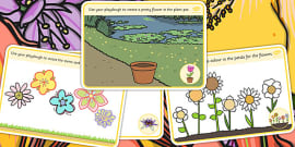 Spring Playdough Mats (teacher made)