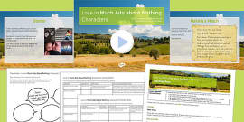 * NEW * GCSE Much Ado About Nothing Lesson Pack 5: The Masked Dance