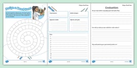 Blank Game Board Template (teacher made) - Twinkl