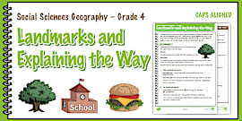 Grade 4 Geography Term 4 Exam Papers - Twinkl ZA