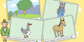 What Time is it Mr. Wolf? Game O'Clock - (teacher made)