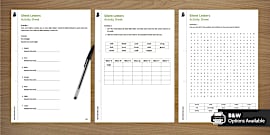 Silent Letters and Silent Consonant Words Worksheet | Twinkl
