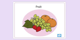 FREE! - Kids Fruit Poster | Display Poster | Primary | Twinkl