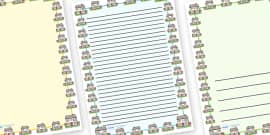 FREE! - Sydney Opera House Page Border | Page Borders | Twinkl