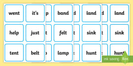 Phase 4 Tricky Words Word Mat - mats, trick, visual, aid, aids