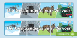 Vergelyk Fietse Toe en Nou - Aktiwiteit (teacher made)