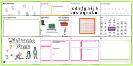 All about Me Football Worksheet / Activity Sheet - Transition