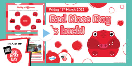 FREE! - Comic Relief Day Planner - Twinkl - Primary Resources