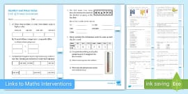 Year 5 Maths Reasoning Test Set 1 Assessment Pack & Analysis Grid
