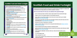 Scottish Food Map Interactive Hotspots - Teaching Resource