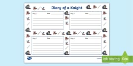 FREE! - Castles & Knights Page Borders (teacher made)