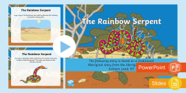 FREE! - The Rainbow Serpent Cloze Differentiated Worksheet / Worksheets