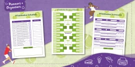 Tennis Tournament Template | Physical Education | Twinkl