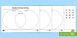 Sorting With A Venn Diagram PowerPoint (teacher made)