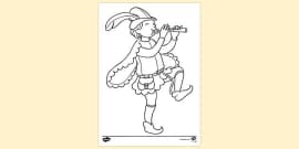 The Pied Piper Coloring Sheets (Teacher-Made) - Twinkl