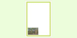 FREE! - House Front Page Border | Page Borders | Twinkl Resources