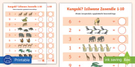 Kungaki? Izilwane zasendle - I Spy Wild Animals isiZulu
