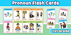 Pronoun Flash Cards