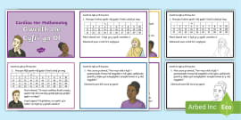 Cardiau Her Mathemateg Blwyddyn 2 (teacher made) - Twinkl