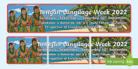 Rotuman Language Week Banner (Teacher-Made) - Twinkl