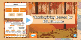 Thanksgiving Word Search Puzzle | ESL | Twinkl - Twinkl