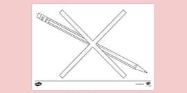 Singular Pencil Colouring | Colouring Sheet