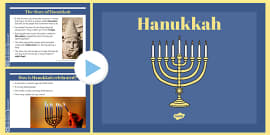 The Story of Hanukkah PowerPoint - Teaching Resources Twinkl