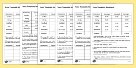 Time Conversion Word Problems Worksheets | Age 3-4 | Twinkl