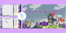 The Interactive Vikings Word Mat Activity | Twinkl Go!