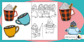 January Cutouts (teacher made) - Twinkl