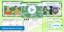 Composite and Prime Numbers Lesson Plan (Teacher-Made)