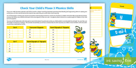 A Parent Guide to Phase 3 Phonics (Ages 4 - 5)