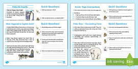 FREE! - Polar Animals Word Cards (teacher made) - Twinkl