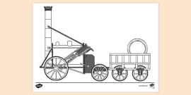 The Steam Engine: How It Works Worksheet - Twinkl